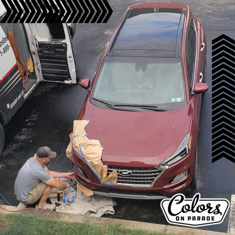 Lancaster Car Paint Repair Costs: Colors On Parade vs. Traditional Body ...